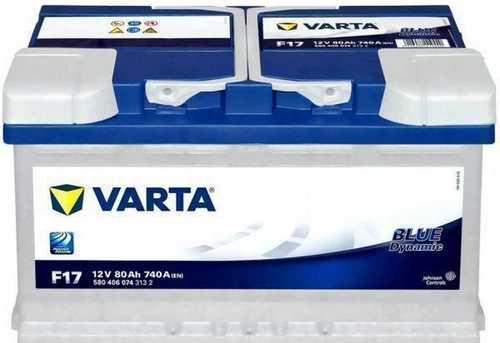 Аккумулятор varta f17