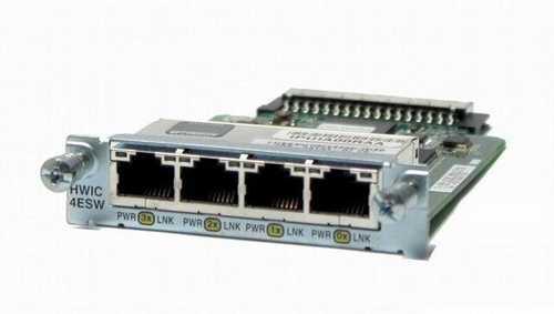 Модуль Cisco hwic-4ESW