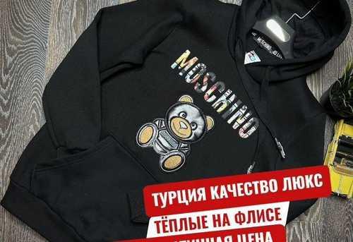 Худи moschino черный