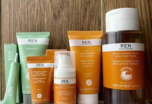 Ren Clean Skincare тоник, кремы, гель для душа