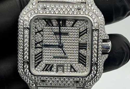 Часы Cartier Santos 40mm Diamond