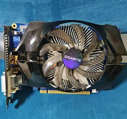 Видеокарта gigabyte GTX 650 1Gb gddr5