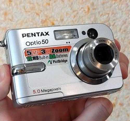 Pentax Optio 50 (полный комплект)