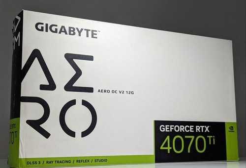 Gigabyte GeForce RTX 4070 Ti aero OC V2 12G