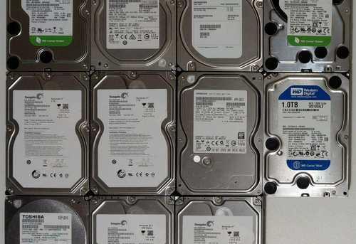 HDD проблемные 1Tb-4Tb