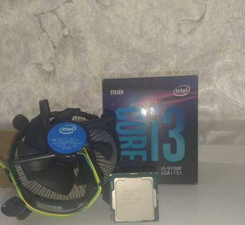 Процессор Intel Core i3 9100f BOX