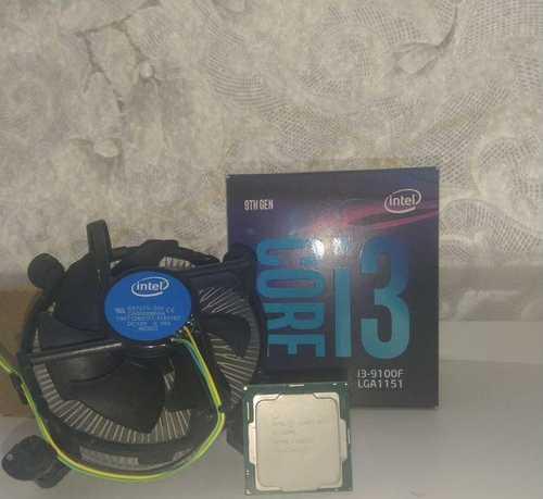 Процессор Intel Core i3 9100f BOX