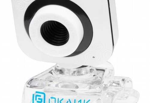 Камера Web Оклик OK-C8812 белый 0.3Mpix (640x480)