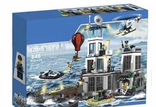 Лего cities "Остров-тюрьма" 82315, 846 деталей