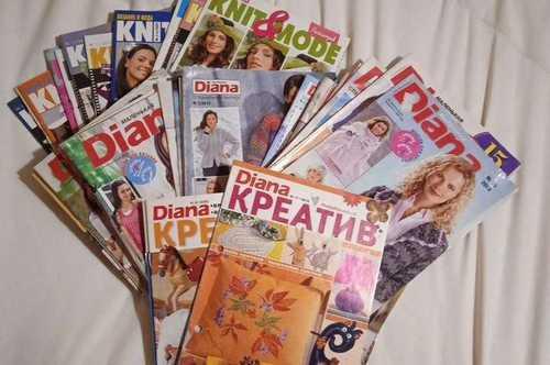 Журналы "маленькая Diana", "Diana креатив"