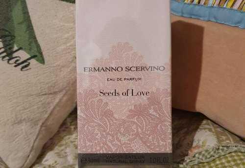 Новый парфюм Ermanno Scervino