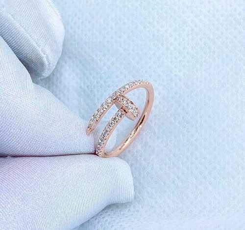 Кольцо Cartier Juste un Clou, розовое золото 0,31ct