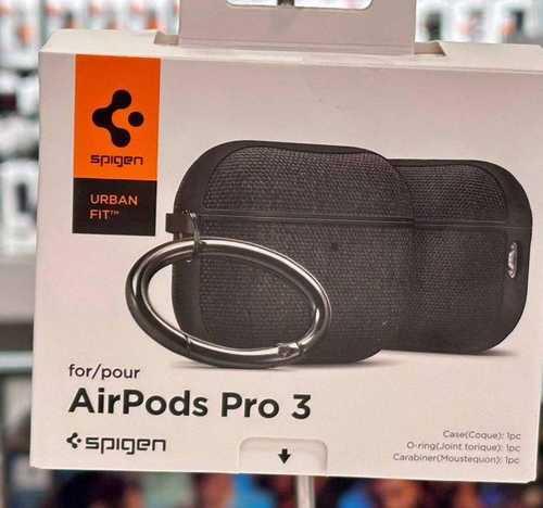 Spigen Urban Fit для AirPods Pro 3 (Matte Black)