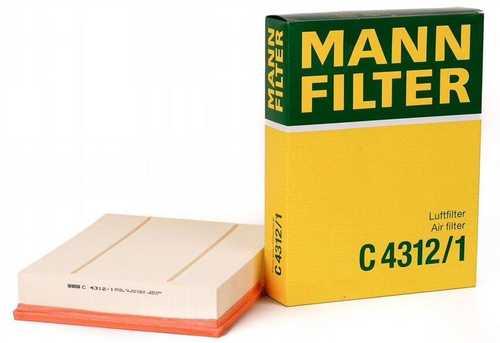 Воздушный фильтр mann C4312/1 (Германия)
