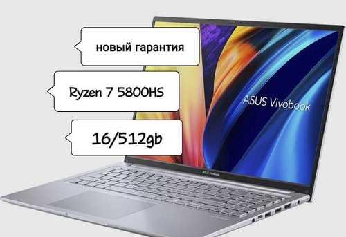 Ноутбук Asus Vivobook 16 новый R7/16 512gb