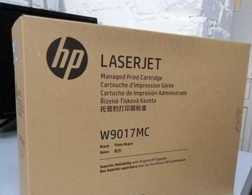 Пустой первоходный картридж HP W9017MC