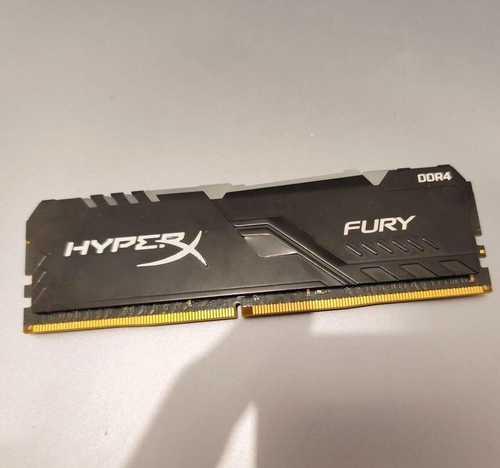 Оперативная память ddr4 hyperx fury 16gb