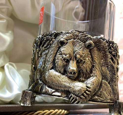 Бокал для виски "медведь"