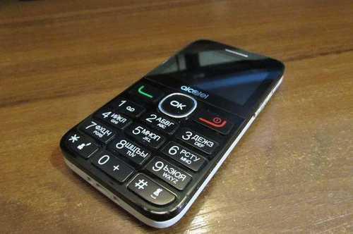 Телефон Alcatel для пожилых