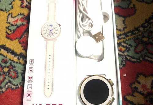 Умные часы SMART Watch X6 Pro, 42mm, белый