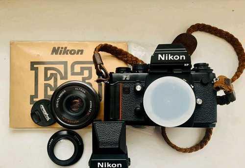 Nikon F3HP Voigtlander Ultron 40 2.0, DP-6