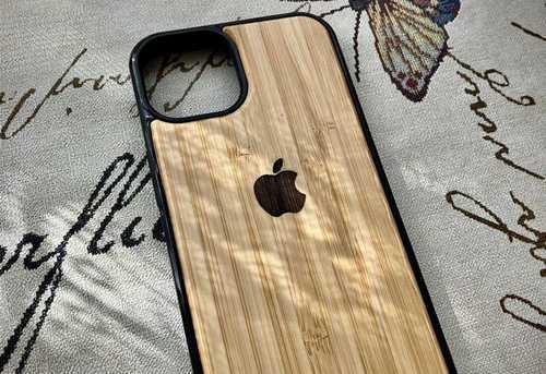 Чехол на заказ для iPhone, деревянный