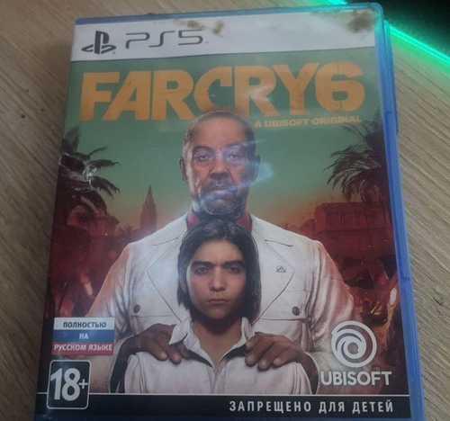 Диск на ps5 Far Cry 6 бу