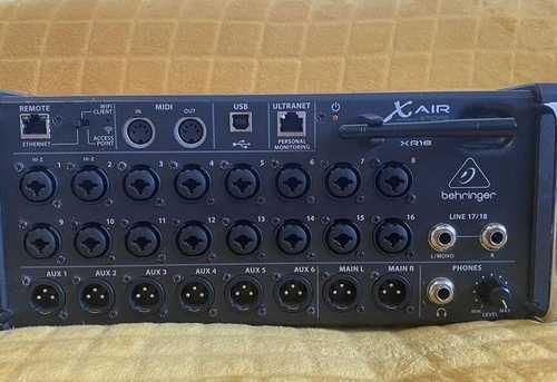 Цифровой микшерный пульт Behringer XAir18 (XR18)