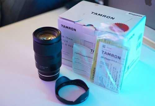 Tamron 28-75mm F/2.8 Di III RXD Sony FE / E