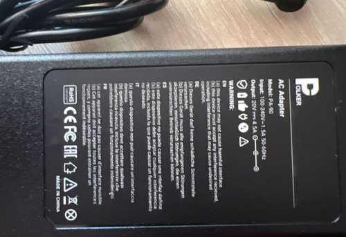 Блок питания для ноутбука lenovo 4,5а 90w 20v