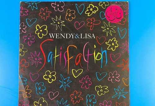 Wendy & Lisa "Satisfaction" -LP -Single 45Rpm -UK