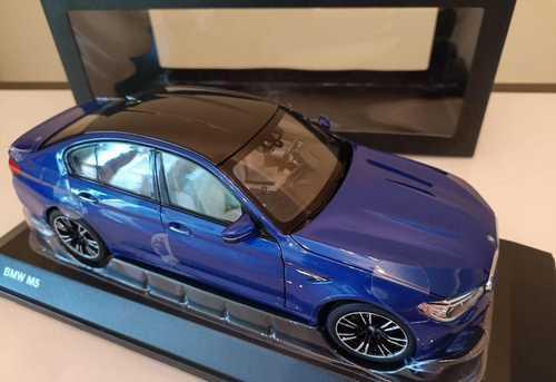 Bmwm5VI F90 (17-20г.) Синий 1:18