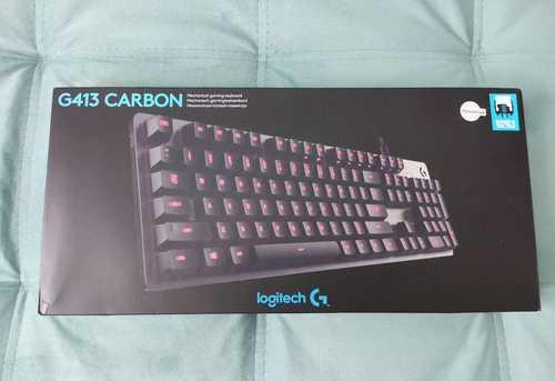 Игровая клавиатура logitech g413 carbon