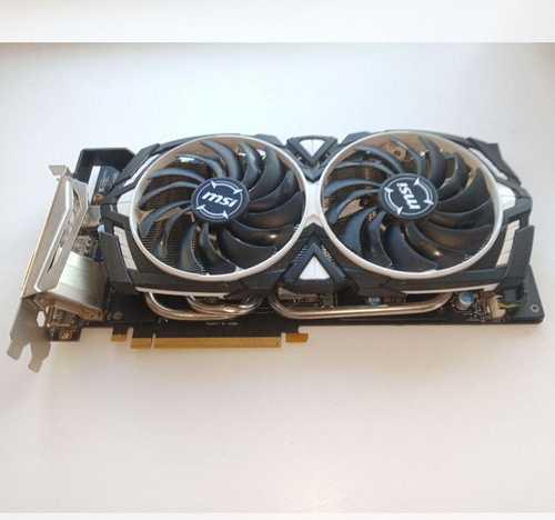 MSI GeForce GTX 1060 armor 6GB