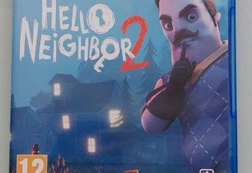 Диск на ps4 Hello Neighbor 2