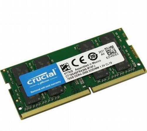 Модуль памяти Crucial ct16g4sfra266 DDR4 - 16гб 26