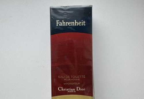 Christian dior fahrenheit 100 мл винтаж 1990