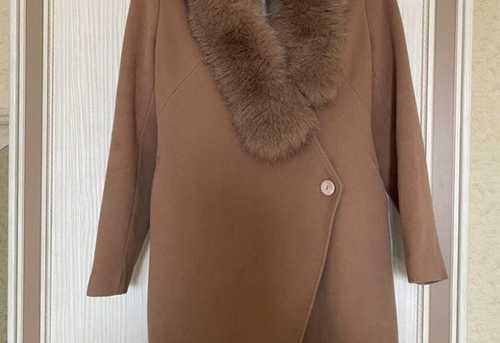 Пальто женское шерсть 46 размер
