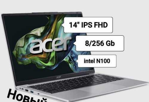Ноутбук Acer 14 Lite N100/8/256/14" IPS