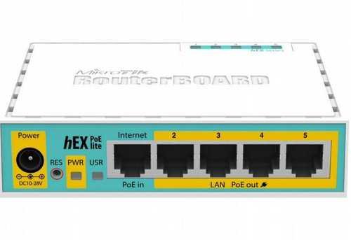 Маршрутизатор Mikrotik hEX PoE lite