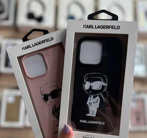 Чехол Lagerfeld для iPhone 16 Pro/16 Pro Max (kloh