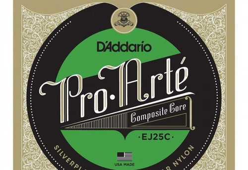 Струны для классической гитары DAddario EJ25C