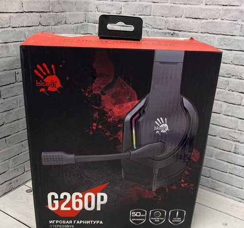 Наушники с микрофоном A4Tech Bloody G260p