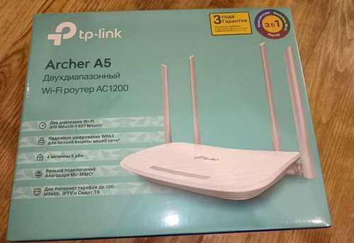 Wifi роутер tp link archer a5