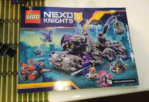 Lego nexo knights мобильный штаб джестро 70352