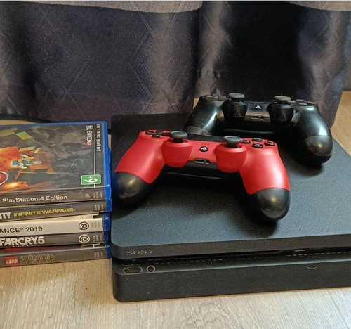 Sony Playstation 4 PS4 Fat 850gb + игры