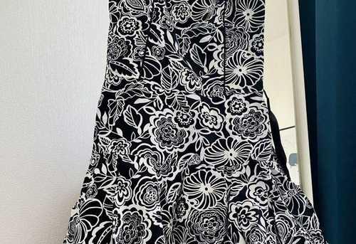Платье сарафан хлопок с подъюбником 40-42