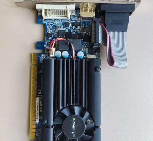 Видеокарта Gigabyte GeForce GT 610 GV-N610D3-1GI