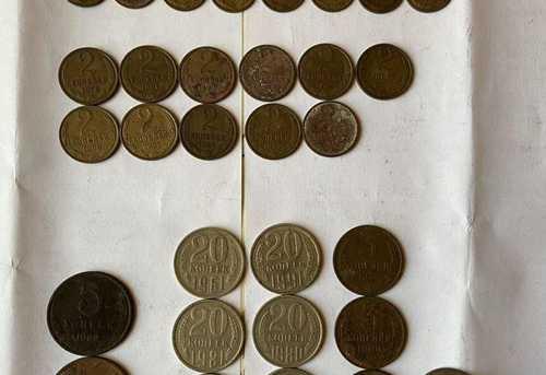 Монеты СССР, юбилейные монеты, иностранные монеты