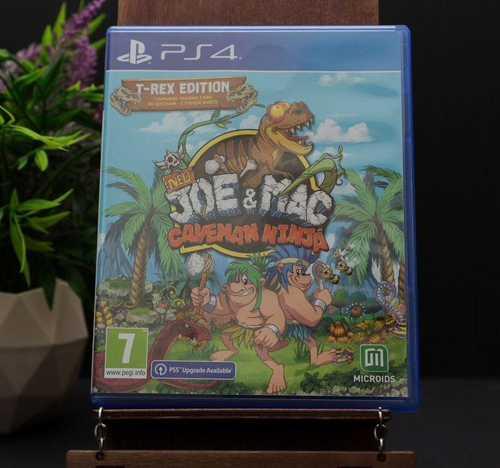 New Joe Mac Caveman Ninja PS4/PS5 Диск